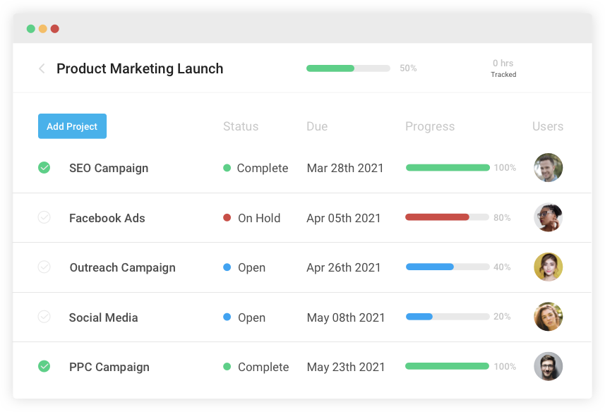 Online Project Management Software | ProProfs Project